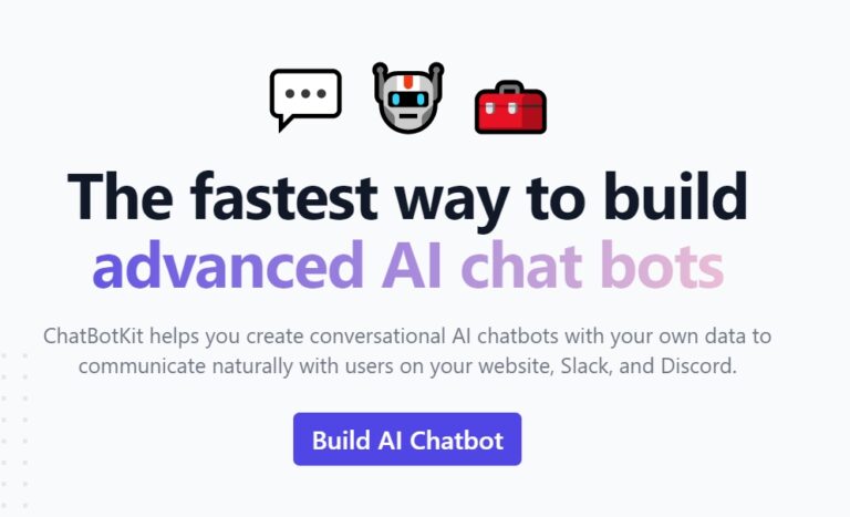 ChatBotKit AI – AI Tools List – Saeed Ai Tools