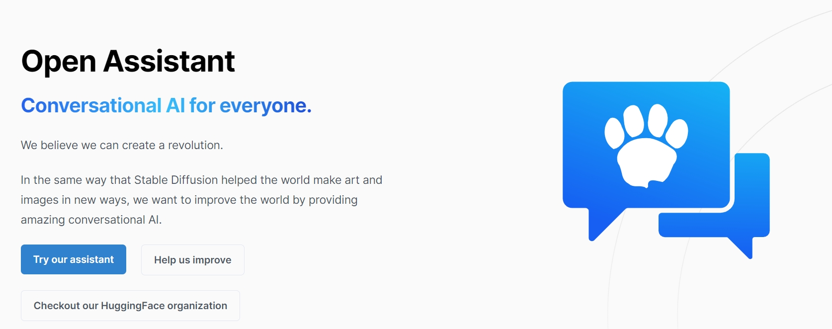 OpenAssistant AI – AI Tools List – Saeed Ai Tools
