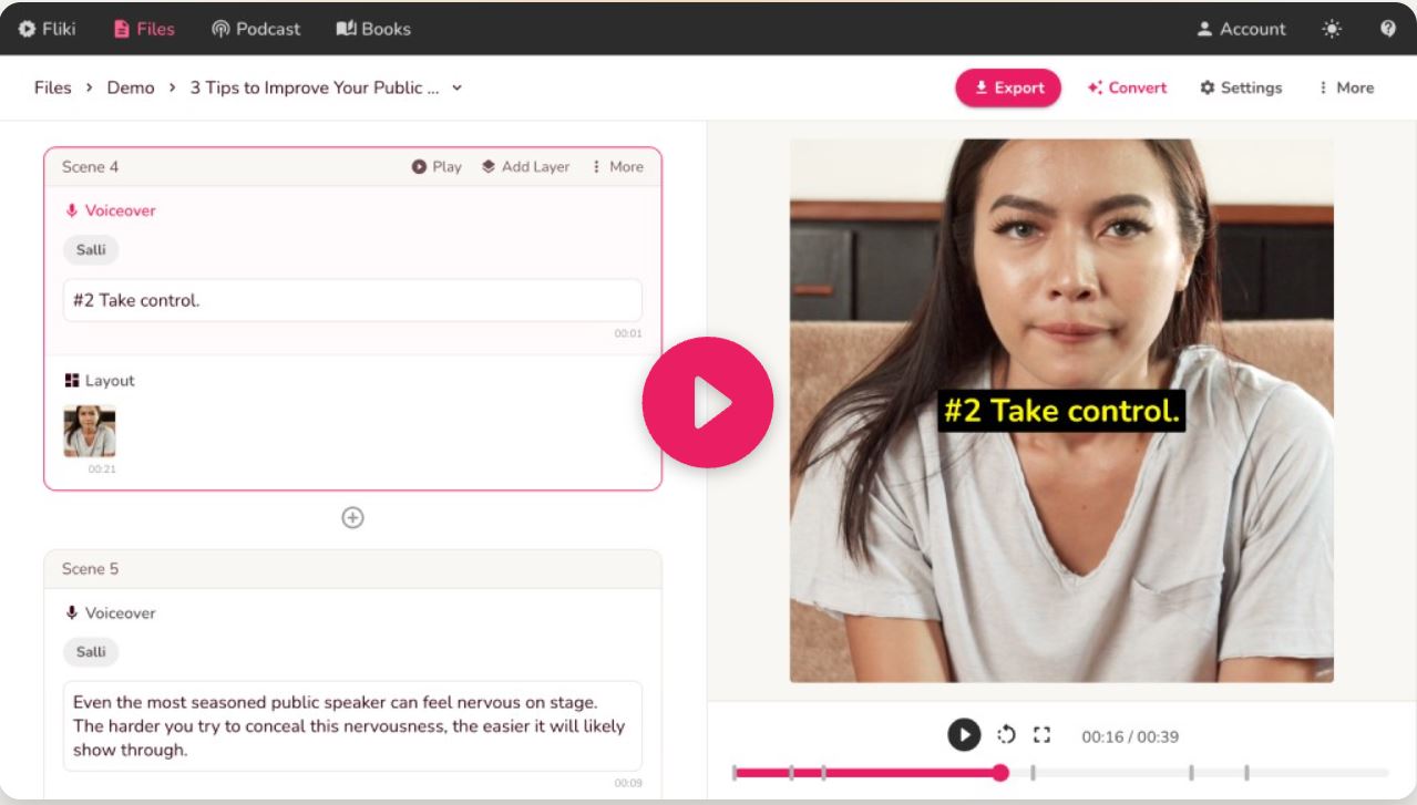 Fliki Ai - A Video creation Tool - AI Tools List - Saeed Ai Tools
