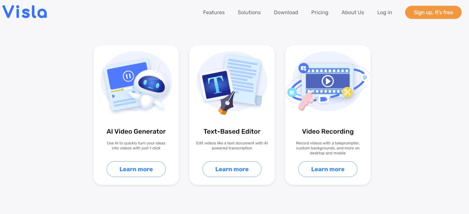 Visla AI: Text-to-Video Generator – AI Tools List – Saeed Ai Tools