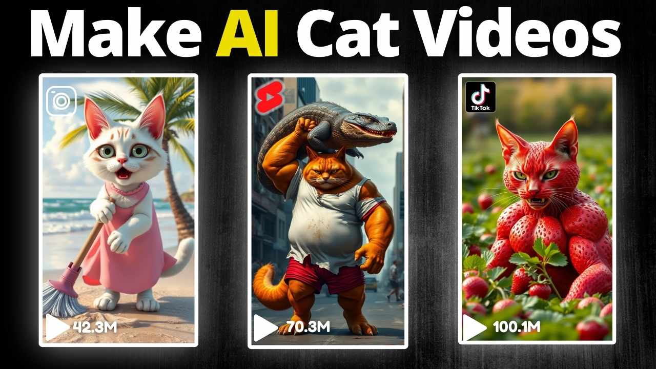 How to Create Viral AI Cat Videos – AI Tools List – Saeed Ai Tools